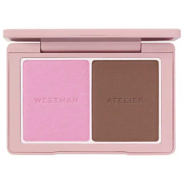 WESTMAN ATELIER Duo Poudre Sculptante Baby Cheeks + Face Trace - Tulle & Truffle